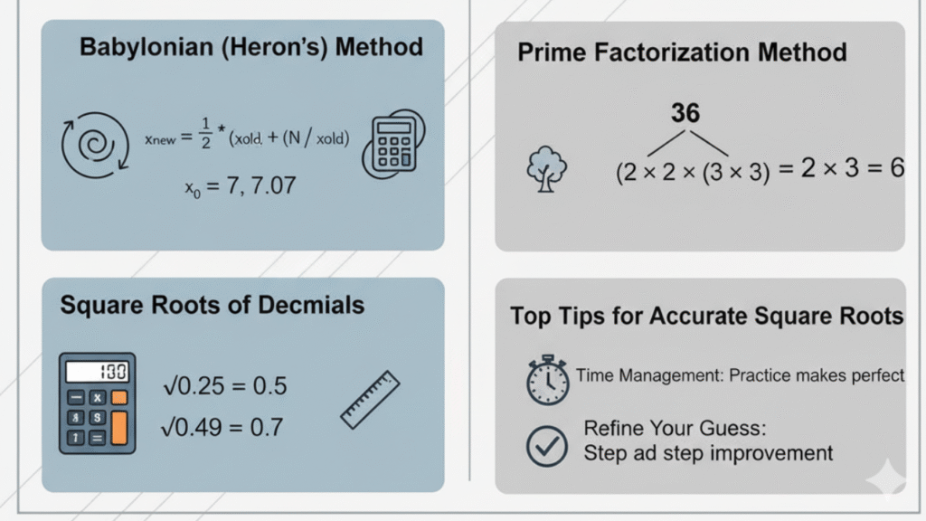 "How to Find the Square Root Without a Calculator: Easy Methods Explained"
