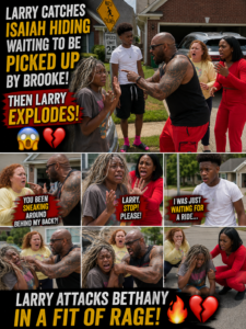Larry Catches Isaiah Hiding and Waiting to Be Picked Up by Brooke… Then ...