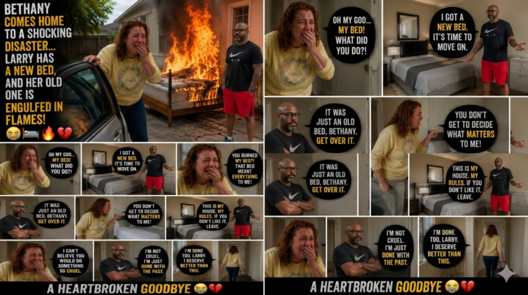 Bethany Comes Home to a Shocking Disaster… Larry Has a New Bed, and Her ...