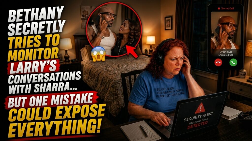Bethany Secretly Tries to Monitor Larry’s Conversations With Sharra ...
