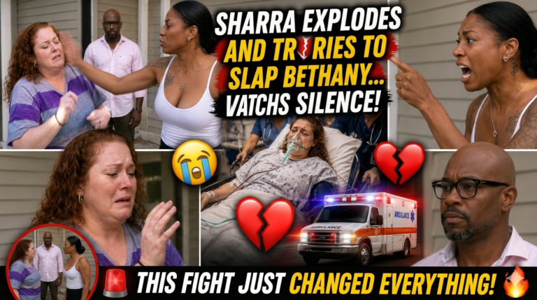 Sharra Explodes in Anger and Tries to Slap Bethany… While Larry Stands ...