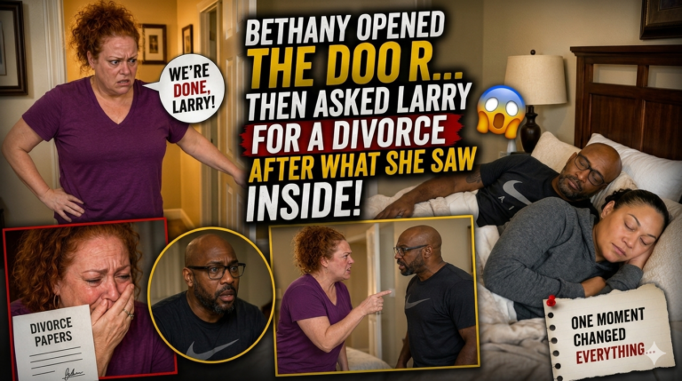 Bethany Opened the Door… Then Asked Larry for a Divorce After What She ...
