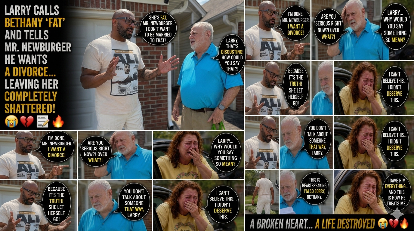 Larry Calls Bethany “Fat” and Tells Mr. Newburger He Wants a Divorce ...